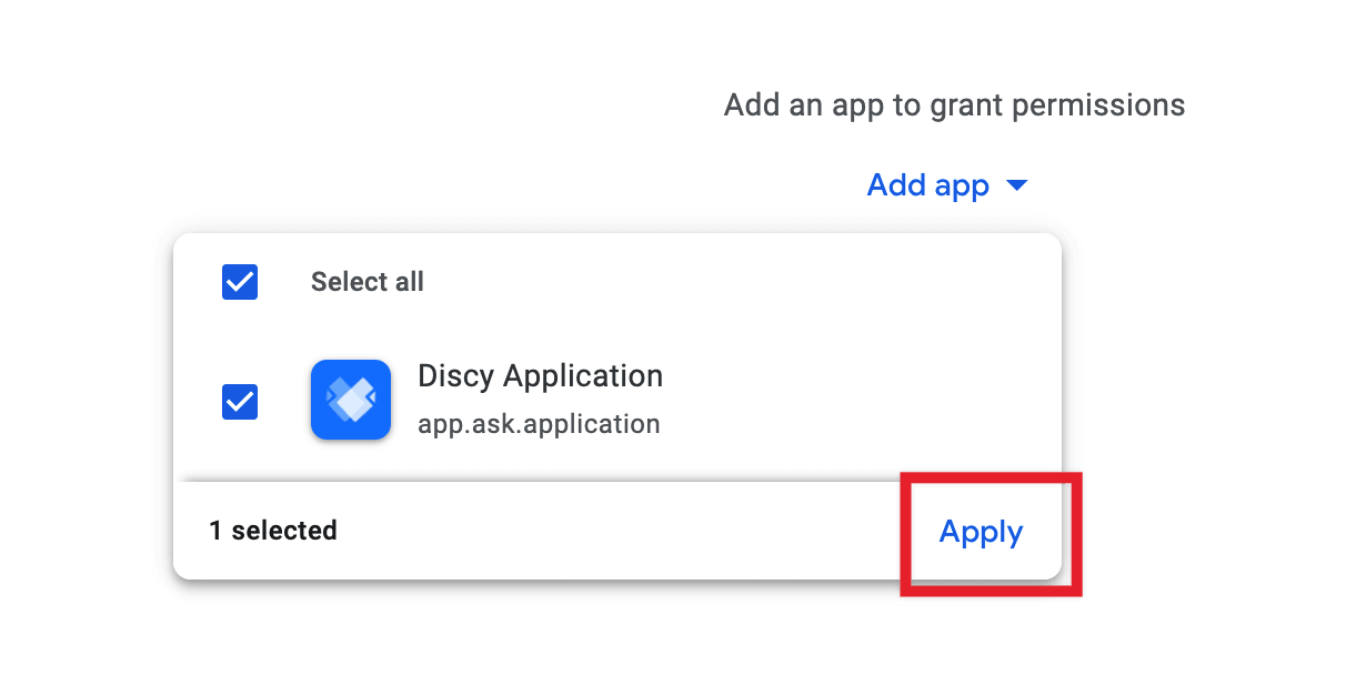 Google Private key – Mobile APP
